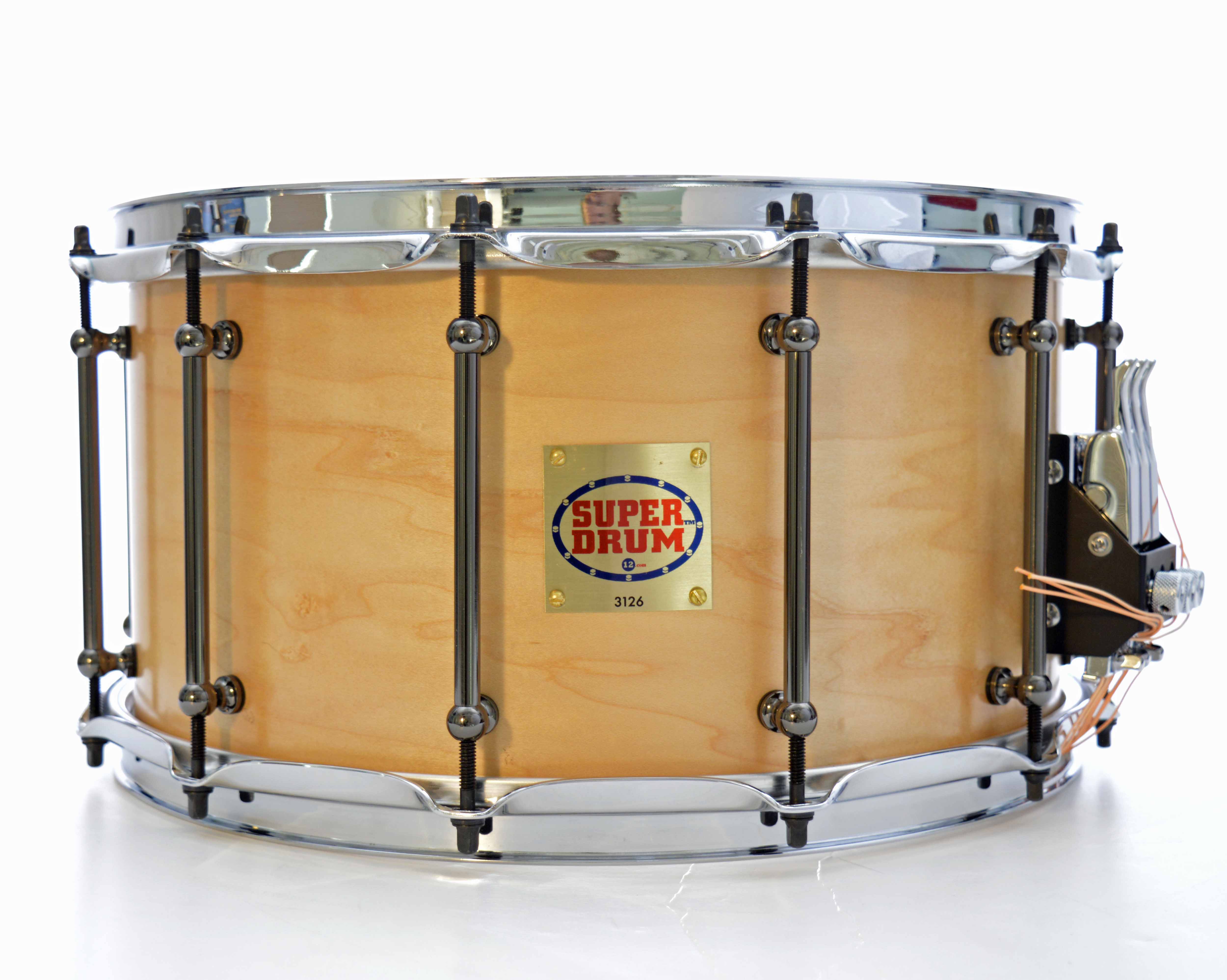 Superdrum12 | custom 12-lug snare drums